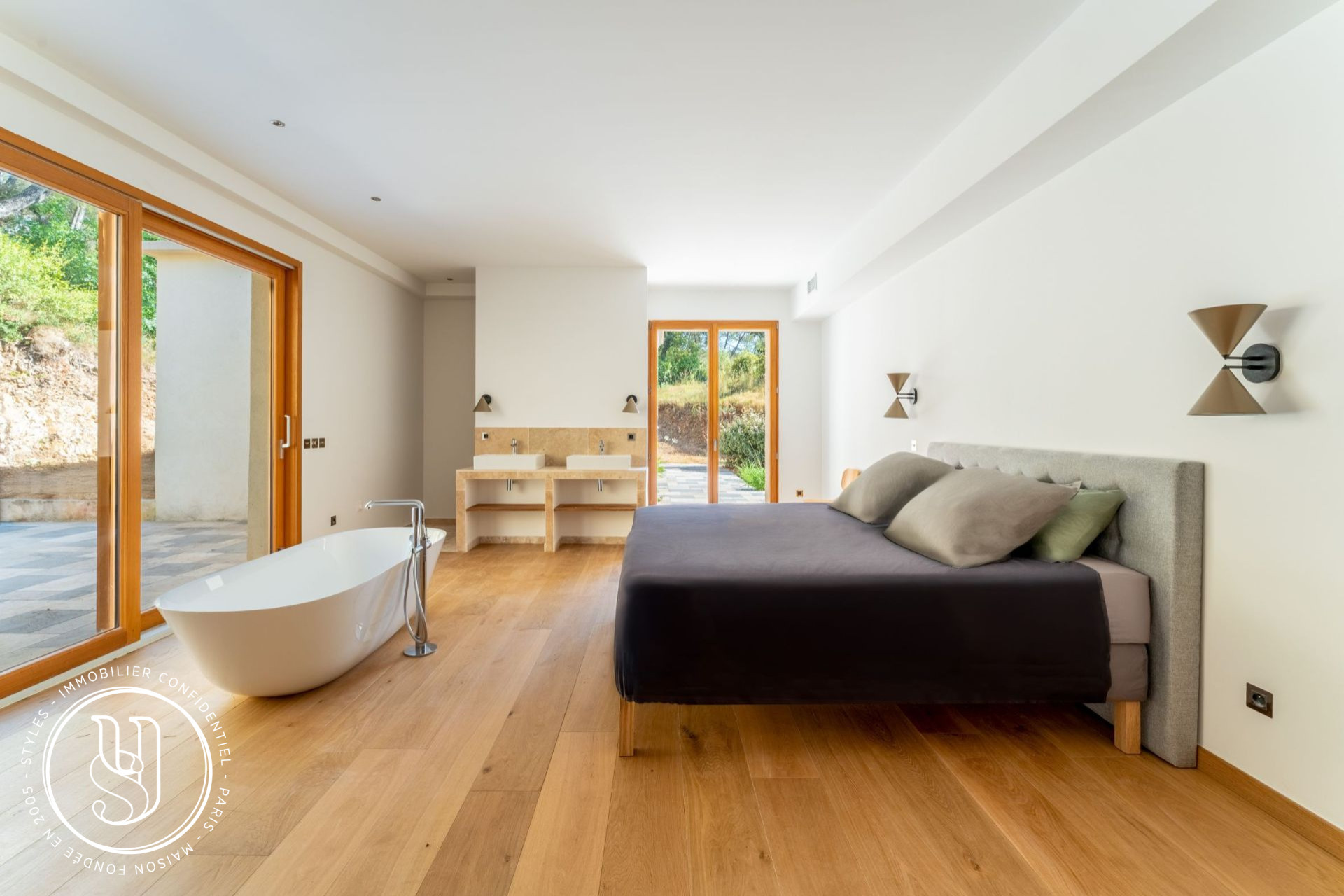 Saint-Rémy-de-Provence - Mid-Century Modern et vues panoramiques