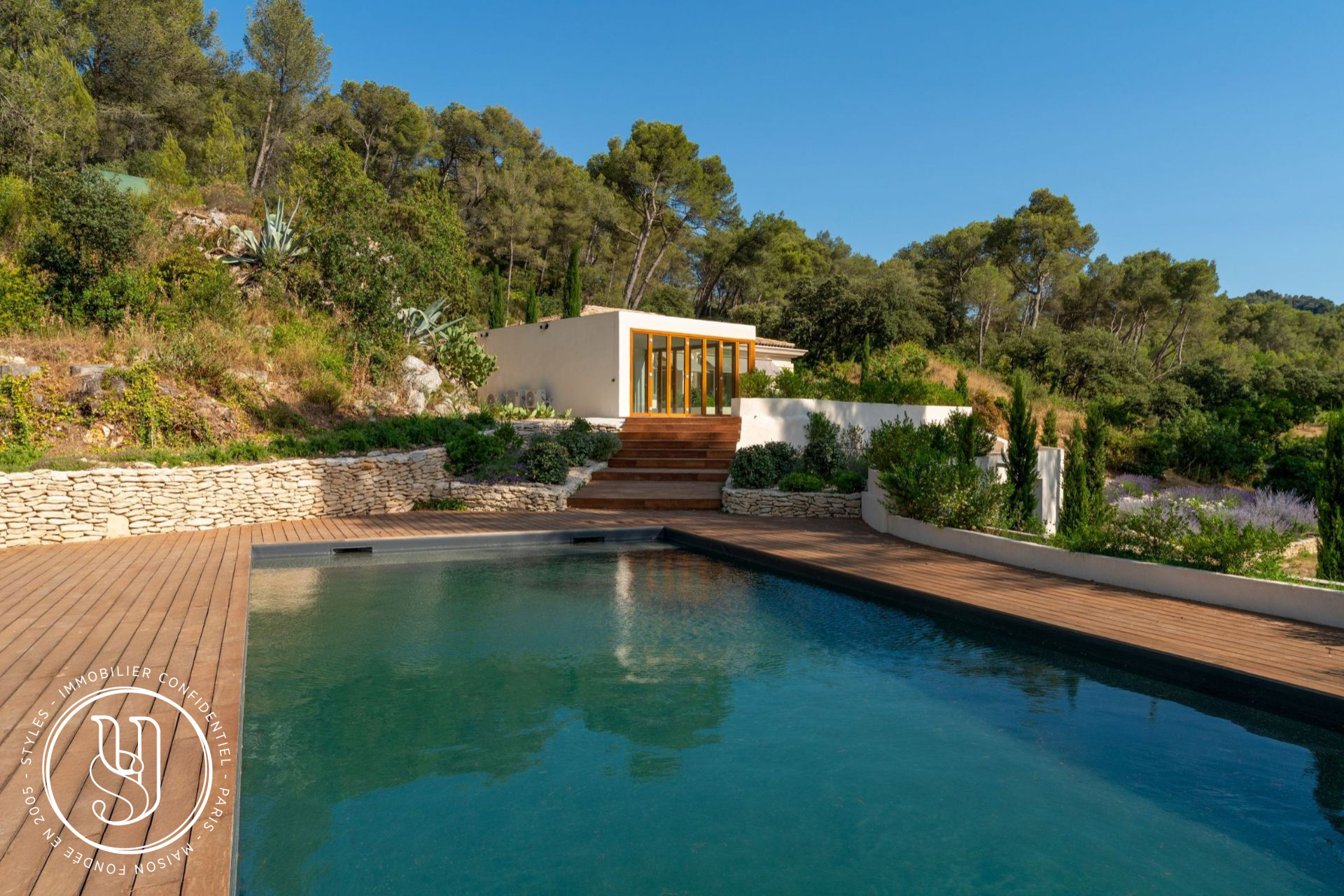 Saint-Rémy-de-Provence - Mid-Century Modern et vues panoramiques